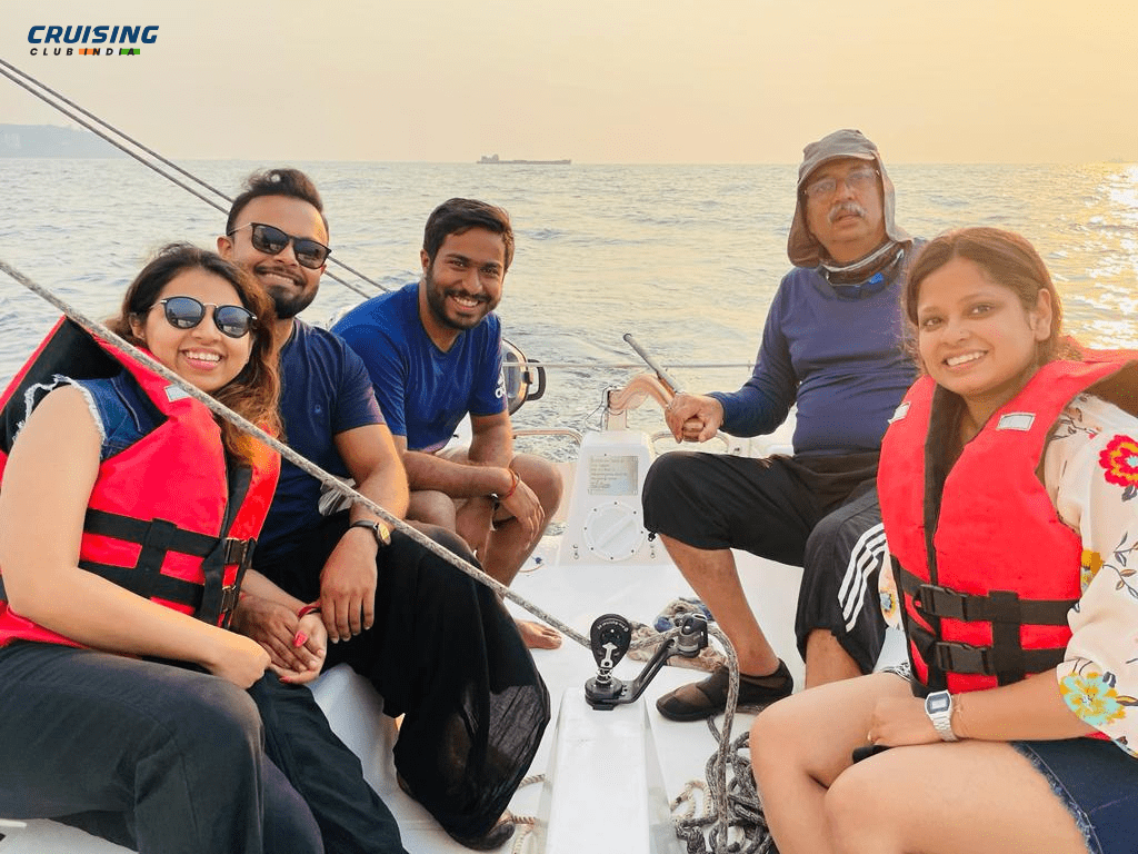 Exquisite Sunset Sailing at Dona Paula, Goa